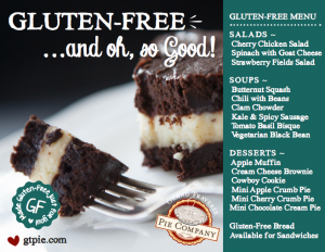 Gluten Free at GT Pie Testimonial - Grand Traverse Pie Company