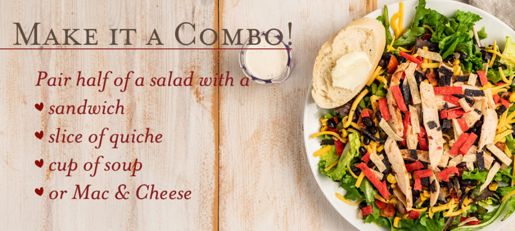 Salads & Wraps Menu | Grand Traverse Pie Company